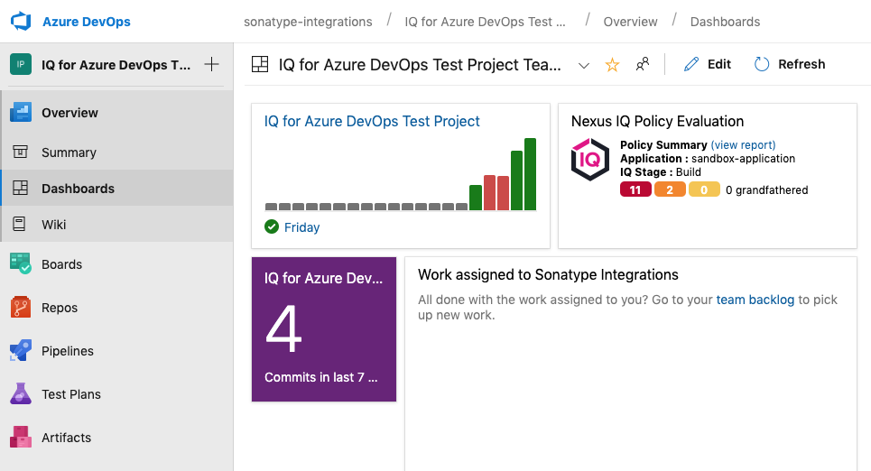 Nexus IQ for Azure DevOps - Visual Studio Marketplace