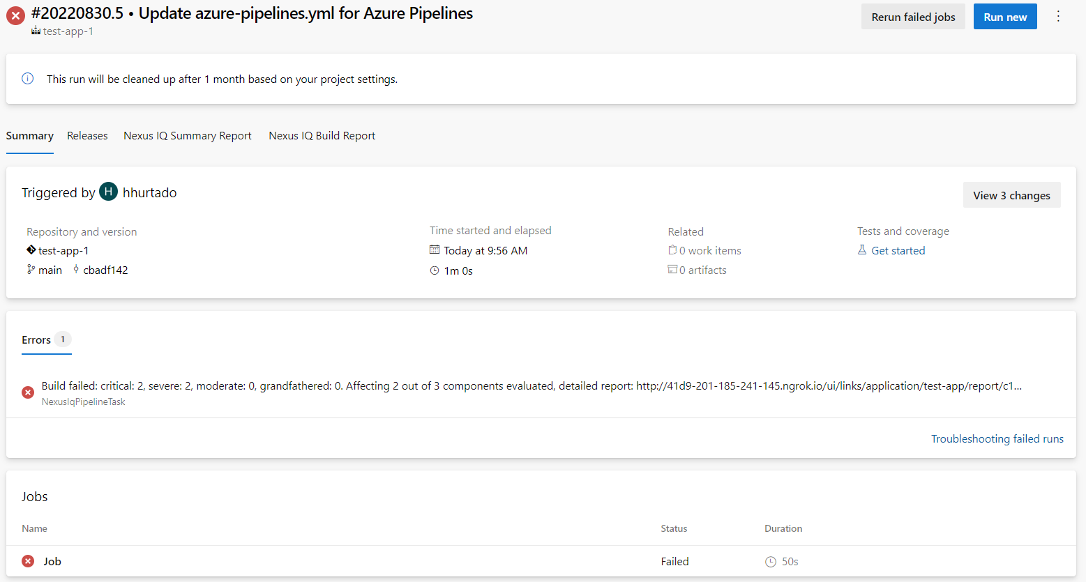 Nexus IQ for Azure DevOps - Visual Studio Marketplace