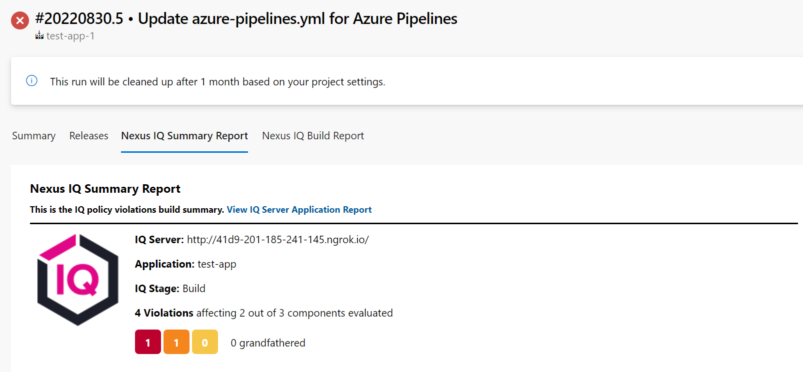 Nexus IQ for Azure DevOps - Visual Studio Marketplace